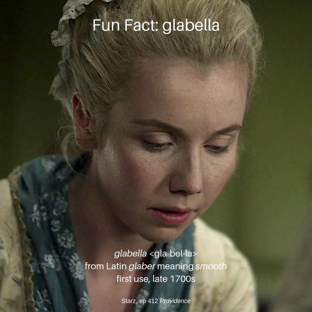 Fun Fact: Glabella – Outlander Anatomy